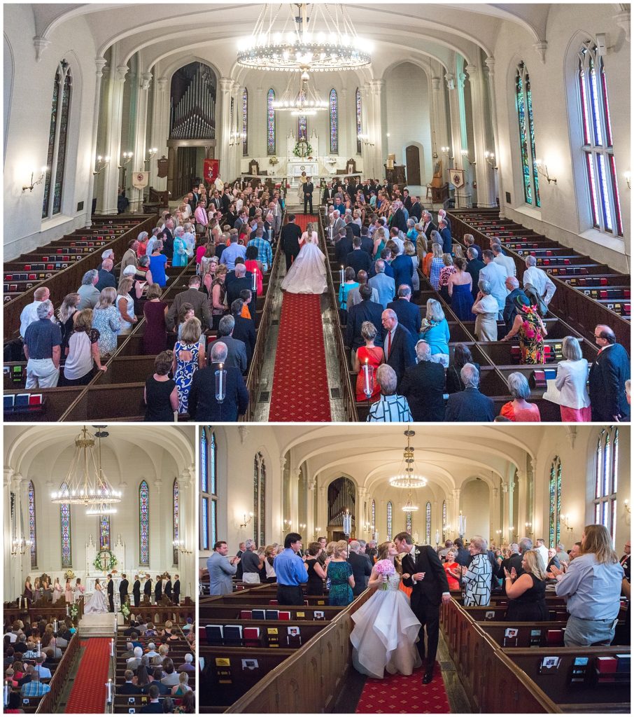 Summer Wedding at Christ Church Cathedral in Lexington, Kentucky