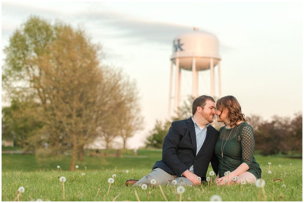 Gorgeous Spring Engagement Session at the Arboretum in Lexington, KY
