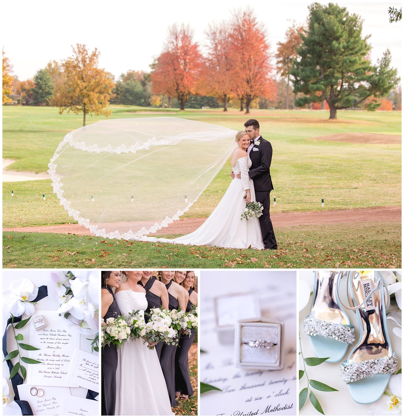 Fall Wedding at Idle Hour Country Club in Lexington, KY